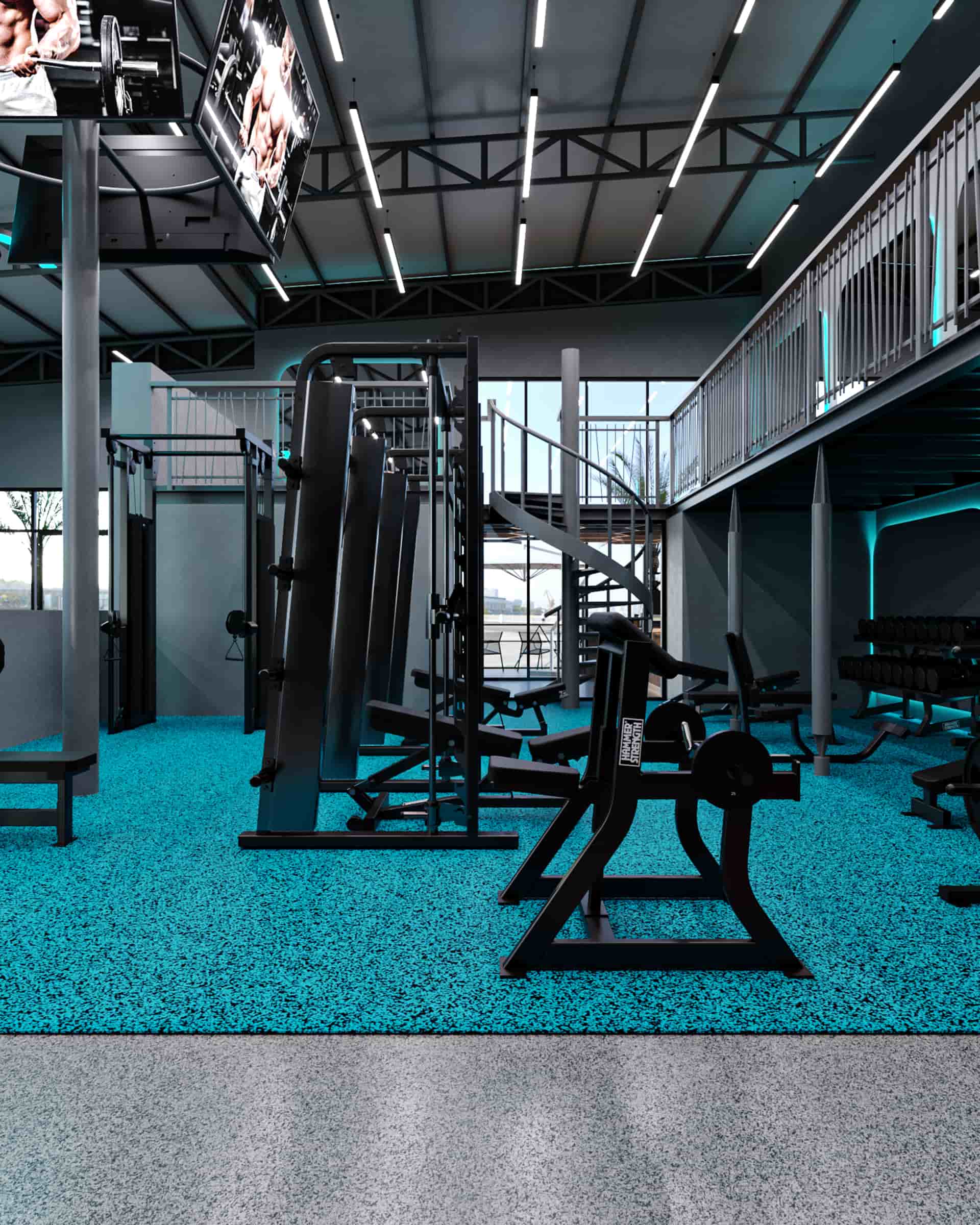 Full Concept Gym Design - Delta Fitness Gym